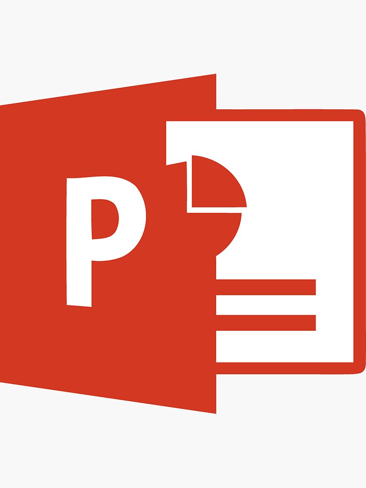 Pegatina for Sale con la obra «PowerPoint» de Mr Shy | Redbubble