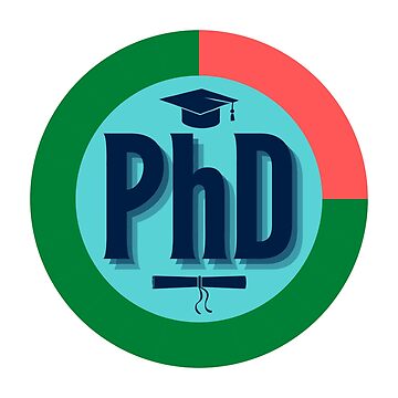 " PhD degree loading icon" Sticker for Sale by ramazis | Redbubble