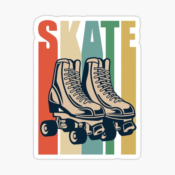 Roller Skate Stickers | Redbubble