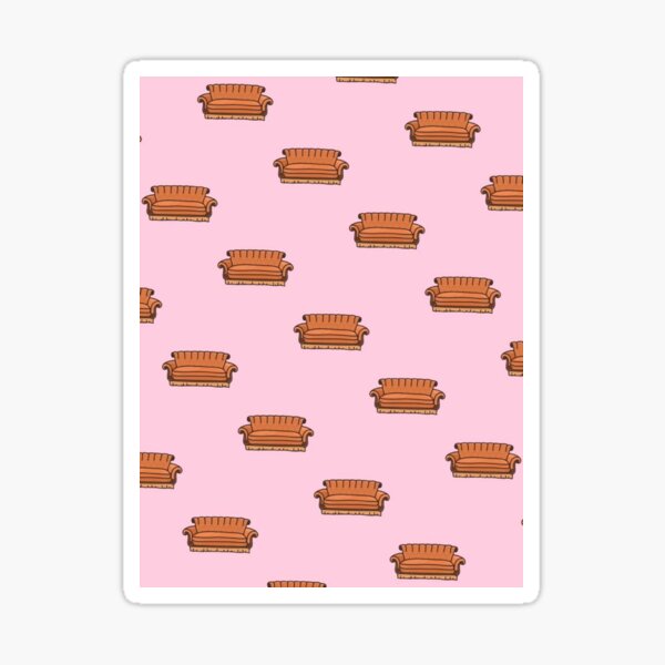 "patterned sofa" Sticker for Sale by AreeReyes | Redbubble
