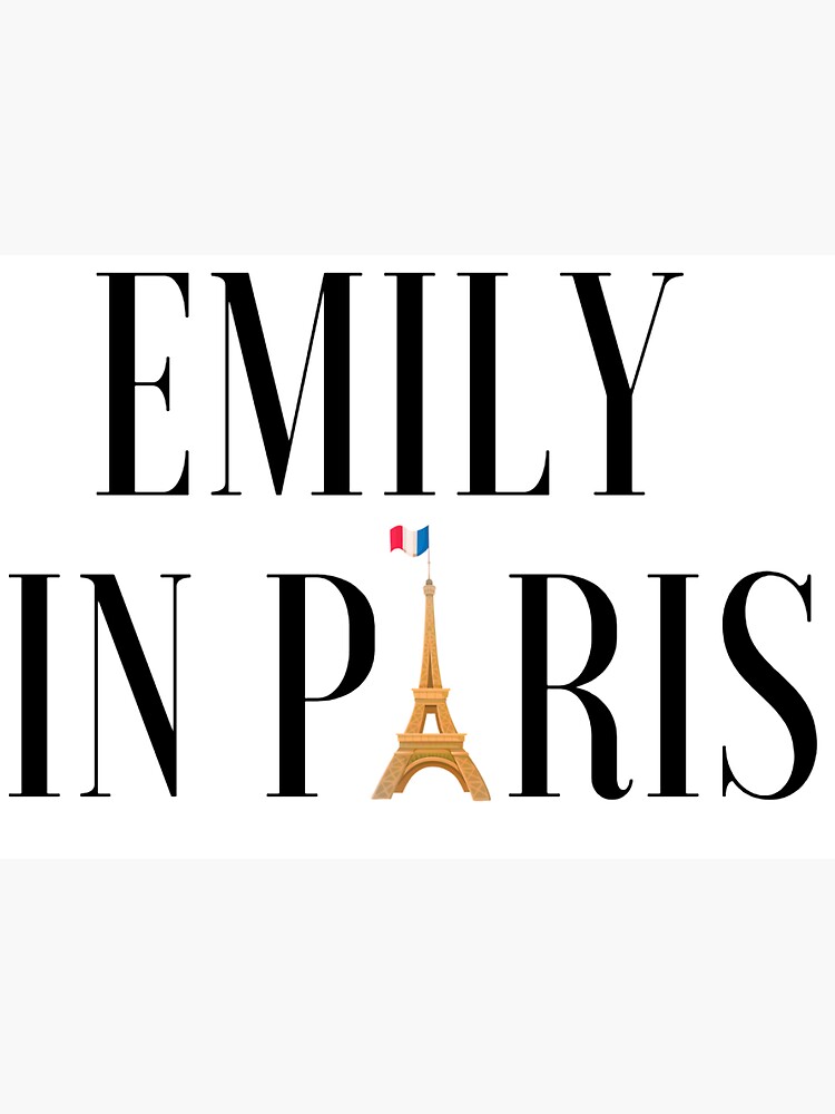 "Emily in Paris" Sticker for Sale by Mgansone | Redbubble