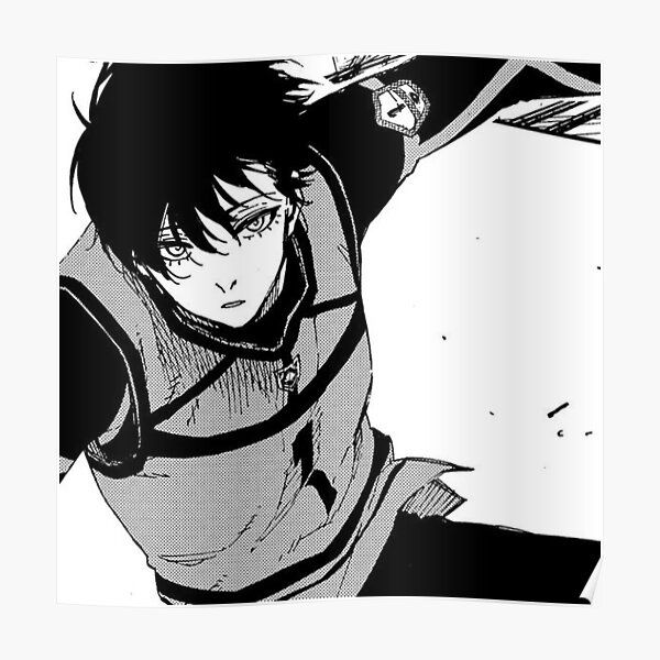 "Blue Lock Rin Itoshi" Poster for Sale by TATAKAEE | Redbubble