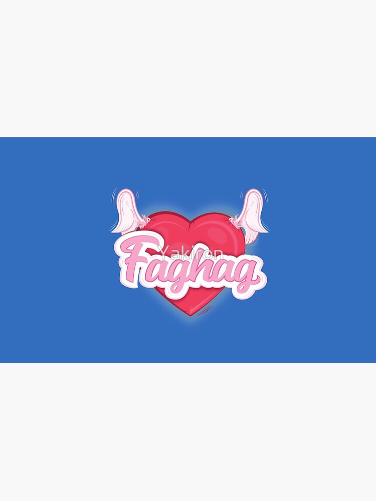 "Fag hag is life" Coffee Mug for Sale by Yakiron | Redbubble