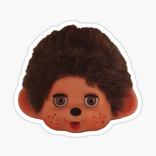 "Monkey with freckles" Sticker for Sale by Diebuchmoewe | Redbubble