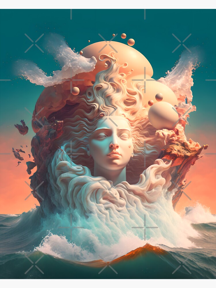 " The Birth of Venus, Venus Art, Venus Print, Modern Digital Art ...