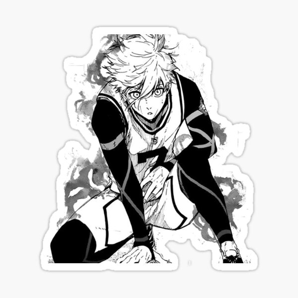 "Blue Lock Seishiro Nagi" Sticker for Sale by TATAKAEE | Redbubble