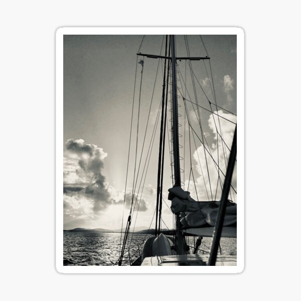 "Sailing Rigging " Sticker for Sale by angelarowland | Redbubble