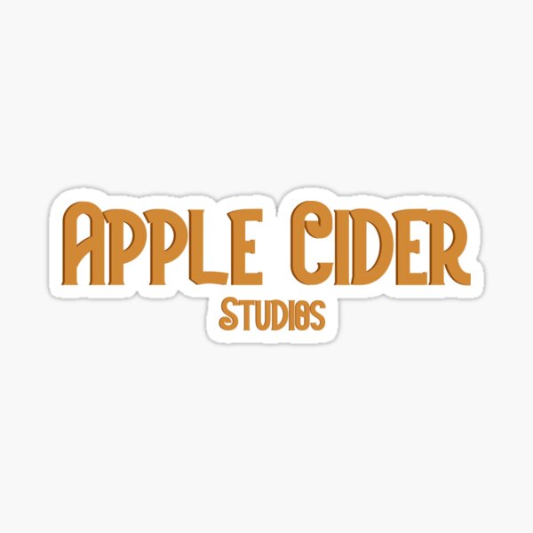 "Apple Cider Studios Text Logo" Sticker for Sale by jAIke-AInder ...