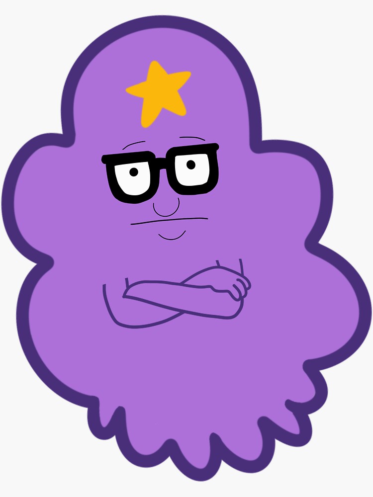 "Lumpy Space Tina" Sticker for Sale by BaoBunArt | Redbubble