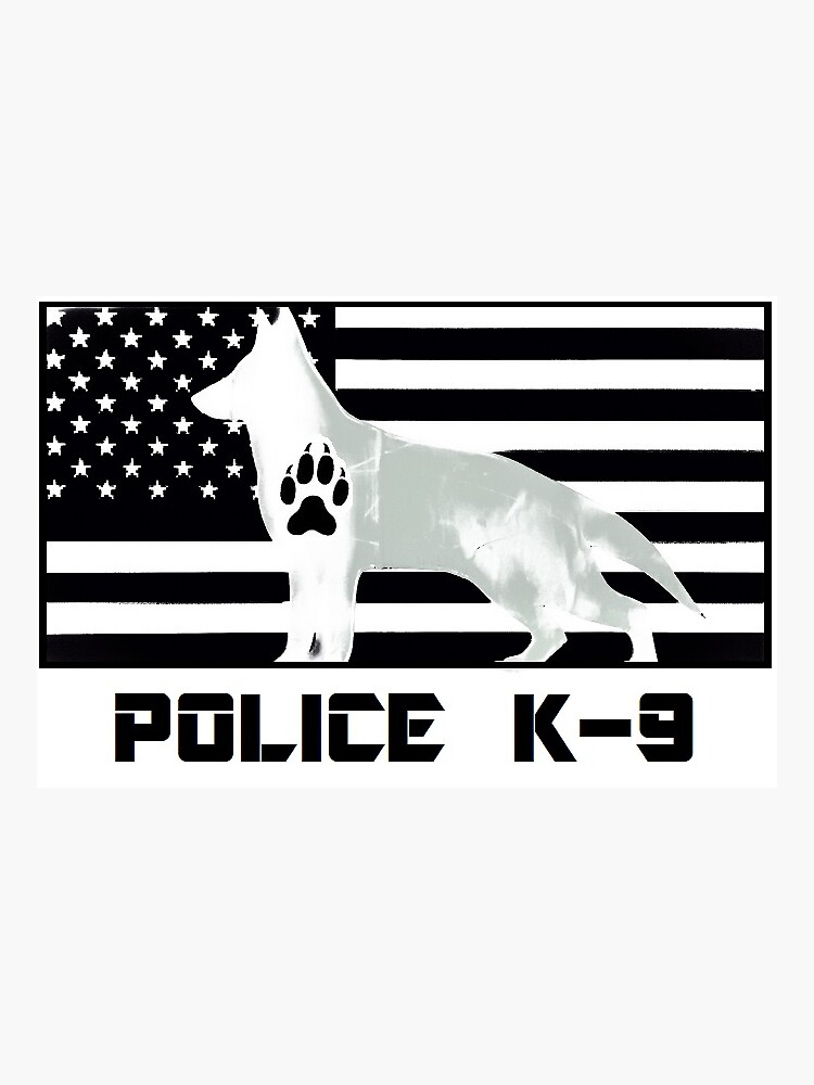 "Police K9 unit" Sticker for Sale by Workingdogs | Redbubble