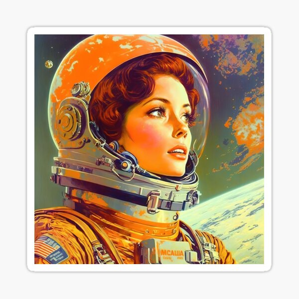 "We Are Floating In Space 018" Sticker for Sale by Saudade-- | Redbubble