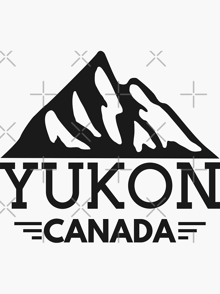 "Yukon Canada" Sticker for Sale by Essenti4lgoods | Redbubble