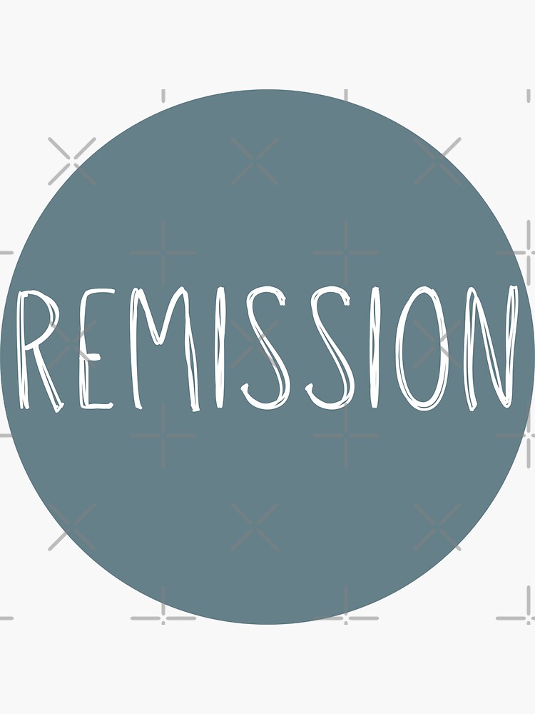 "Remission " Sticker for Sale by OldTreePrintSho | Redbubble
