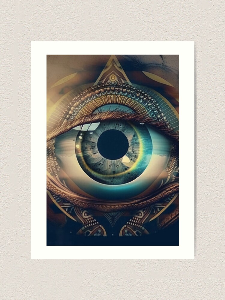 "All seeing Eye of Shiva, Third Eye Chakra, Spiritual Art, Glowing eye ...