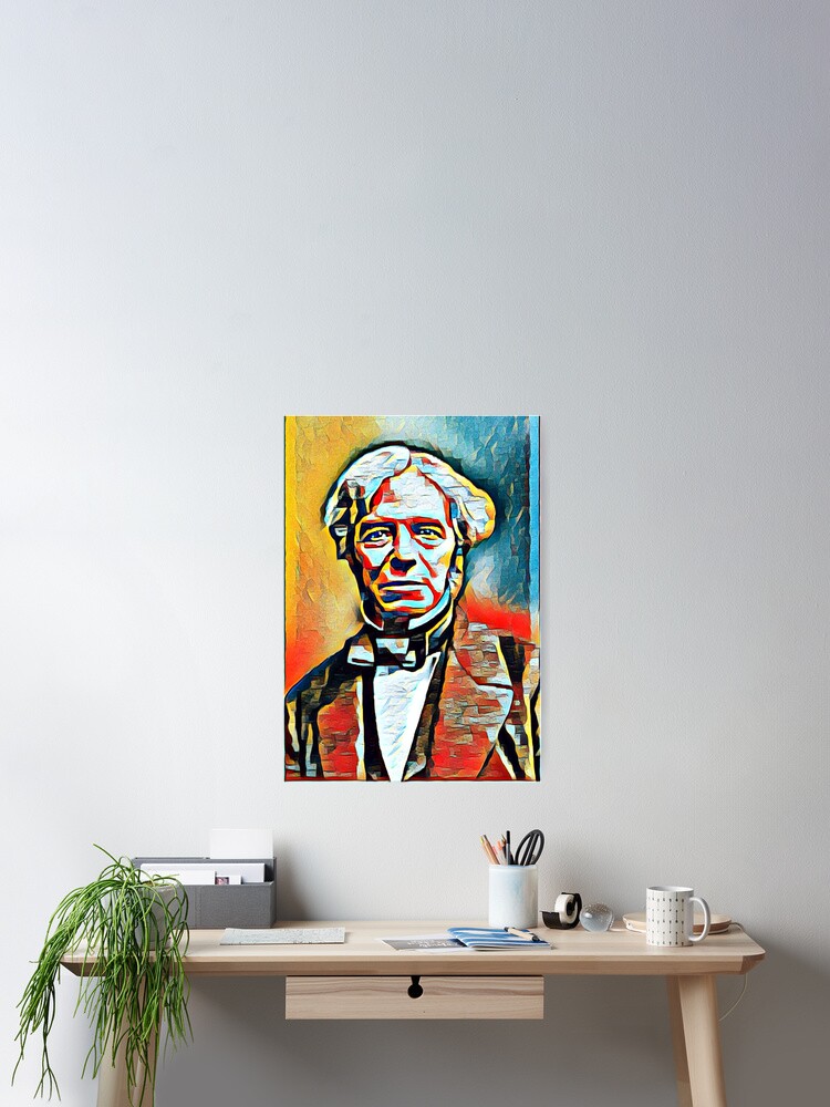 "Michael Faraday Artwork | Michael Faraday Portrait | Michael Faraday ...