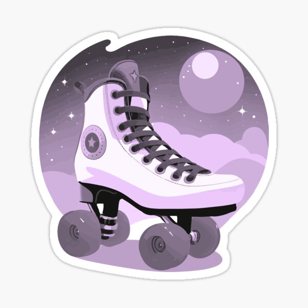 "Midnight Roller" Sticker for Sale by FantasyPatterns | Redbubble