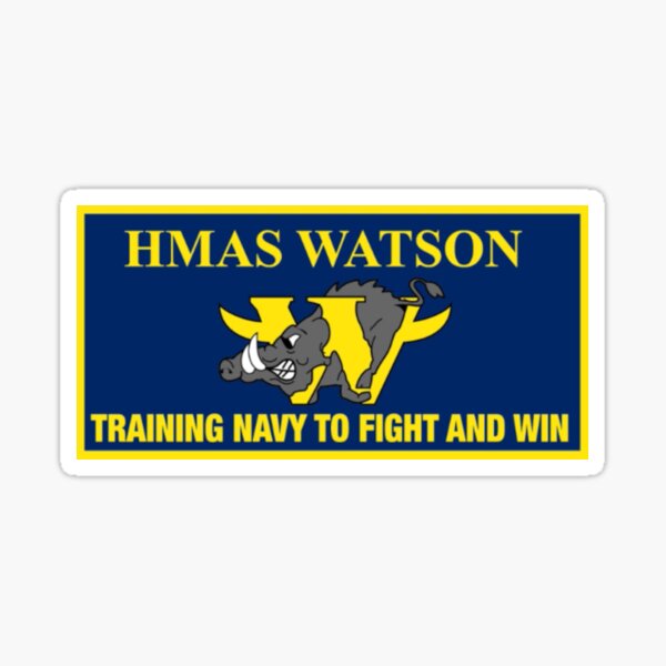 "HMAS WATSON" Sticker for Sale by RENAGADE4LYF | Redbubble
