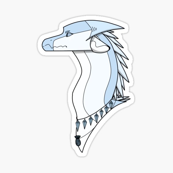 "Queen Snowfall" Sticker for Sale by EmbertheDragon | Redbubble