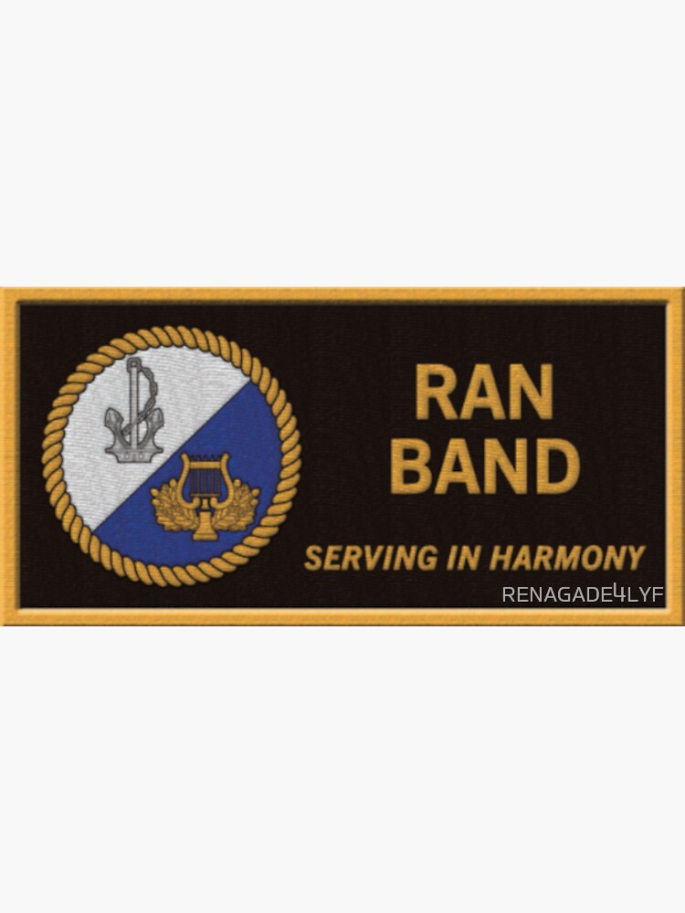 "RAN BAND MMPU PATCH" Sticker for Sale by RENAGADE4LYF | Redbubble