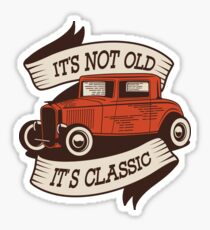 Auto Car Classic Vintage Stickers | Redbubble