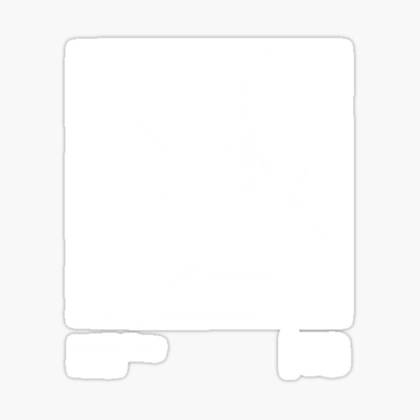 "Let's Go Crazy - minimalist visualization art" Sticker for Sale by ...