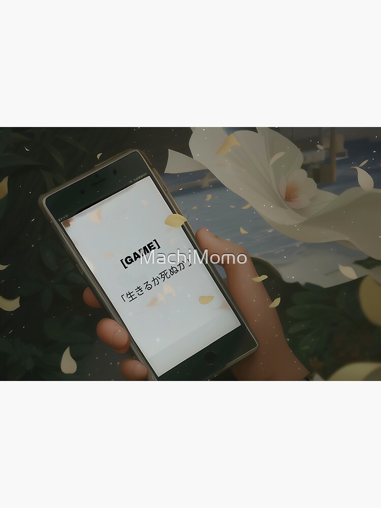 "Alice in Borderland / Dead or Alive phone message " Sticker for Sale ...