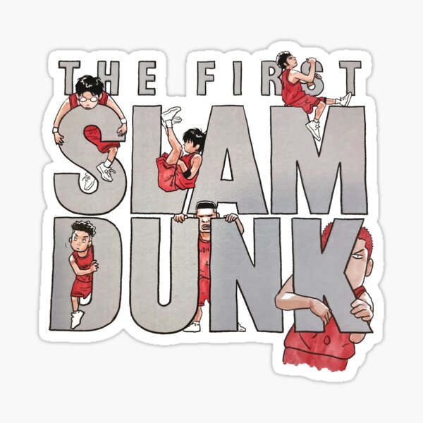 "The First Slam Dunk, Slam Dunk Anime, Slam Dunk Movie" Sticker for ...