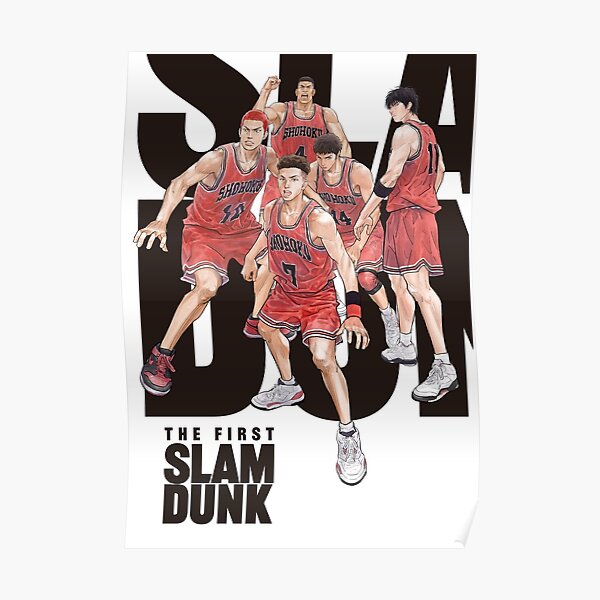 " Slam Dunk Movie, Slam Dunk Anime, The First Slam Dunk" Poster for ...