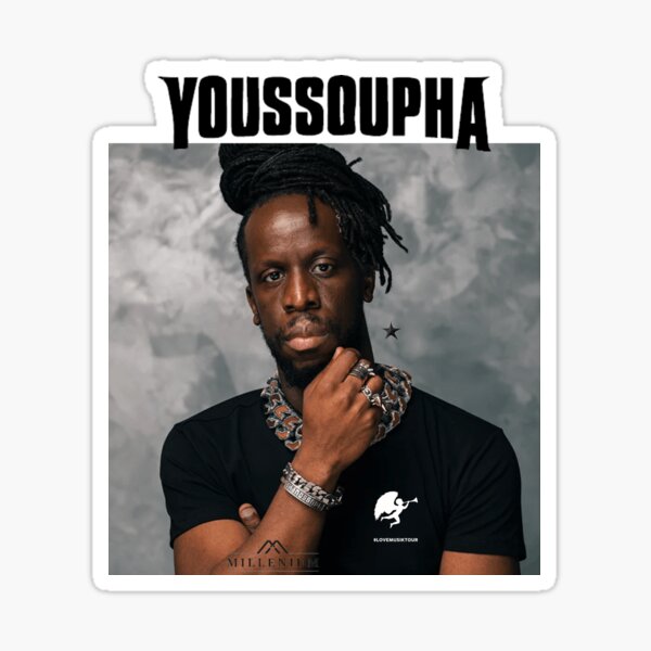 "YOUSSOUPHA MILLENIUM 2023" Sticker for Sale by JessicaReho007 | Redbubble