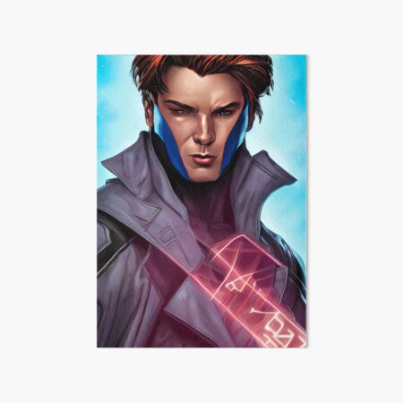 "Gambit Portrait" Art Board Print for Sale by AfroMatic | Redbubble