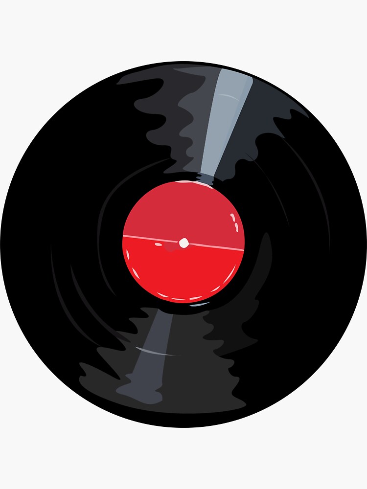 "Record" Sticker for Sale by srucci | Redbubble