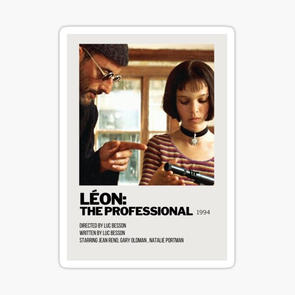 "leon the professional digital art love style " Sticker for Sale by ...