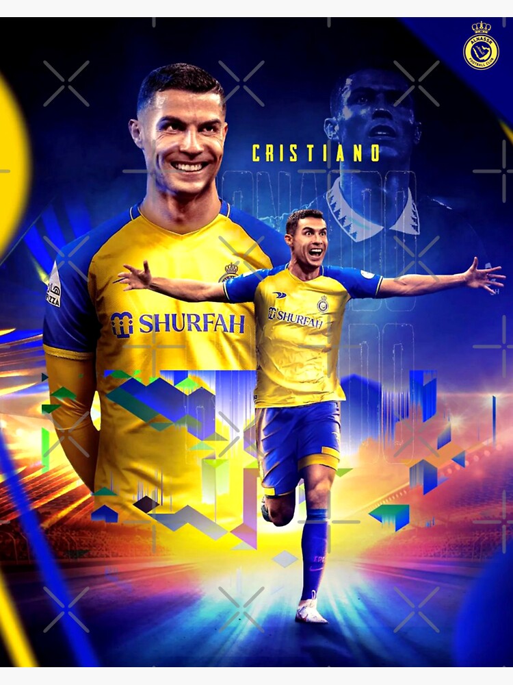"Cristiano Ronaldo Al-Nassr Football Club 2023" Sticker for Sale by ...