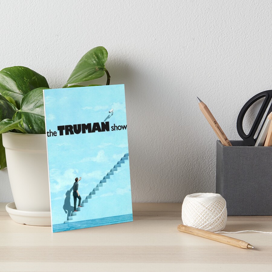 "the truman show blue sky with white clouds it's for you" Art Board ...