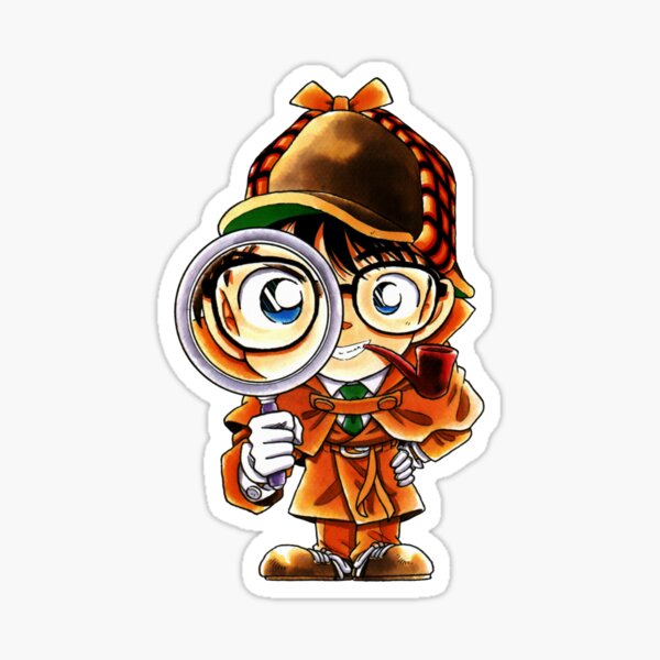 "Detective Conan | Edogawa Conan | Anime" Sticker for Sale by ...