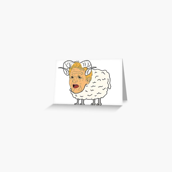 "Gordon Ramsay" Greeting Card for Sale by RyanJardine | Redbubble