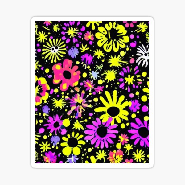 "Cute daisy lavender yellow ink splatter Pretty mom paint splash tie ...