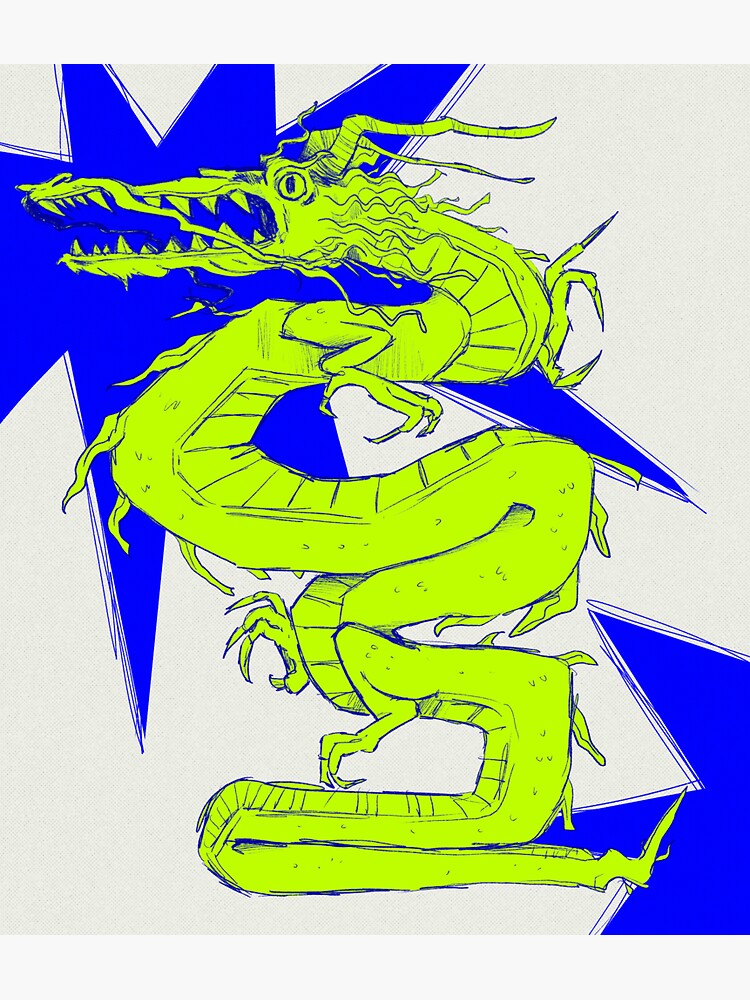 "Ugly long boi with long snout poster" Sticker for Sale by helena-dam ...