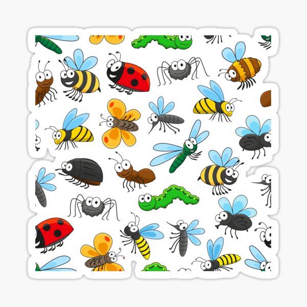 "Bug's Life: Educational and Fun Insect Design | Cute" Sticker for Sale ...
