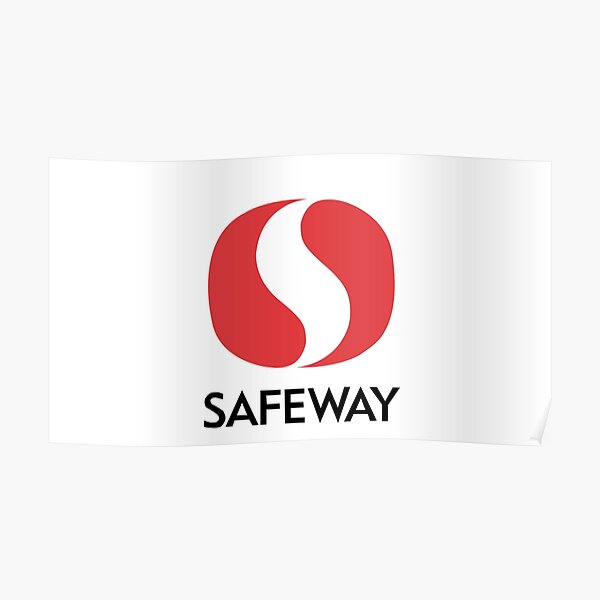 "Safeway logo" Poster for Sale by Niramon | Redbubble