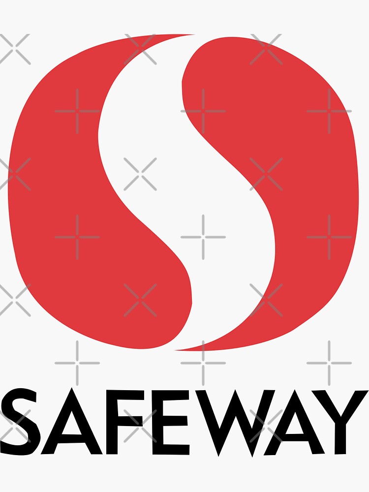 "Safeway logo" Sticker for Sale by Niramon | Redbubble