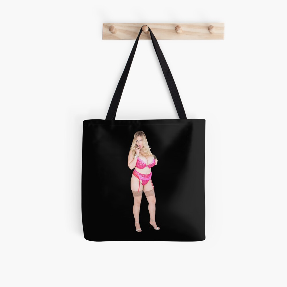 "Codi Vore Posing Nude with red bikini - Erotic Art Photography" Tote ...