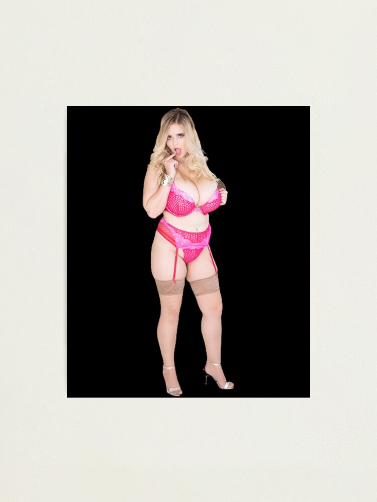 Codi Vore Posing Nude With Red Bikini Erotic Art Photography Photographic Print For Sale By