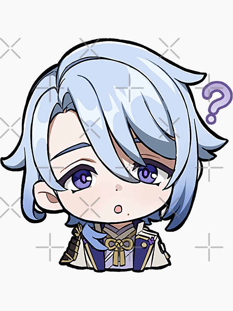 "Kamisato Ayato | Genshin Impact" Sticker for Sale by sunichan | Redbubble
