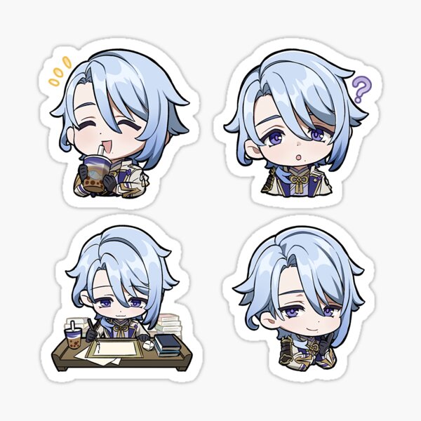 "Kamisato Ayato Pack | Genshin Impact" Sticker for Sale by sunichan ...