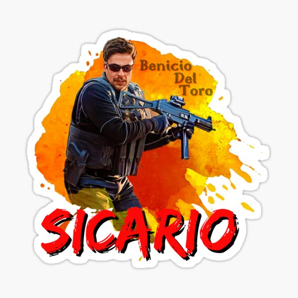 "Sicario" Sticker for Sale by DrawingAndText | Redbubble