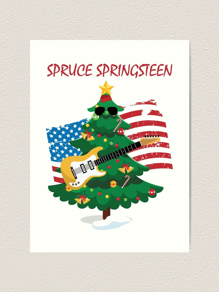 "Spruce Springsteen" Art Print for Sale by fmcdesign | Redbubble