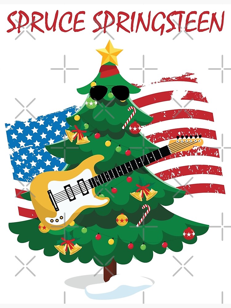 "Spruce Springsteen" Greeting Card for Sale by fmcdesign | Redbubble