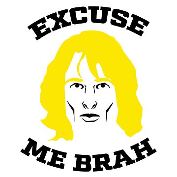 "Excuse Me Brah Zoolander Meme" Poster for Sale by Lostinpiece | Redbubble