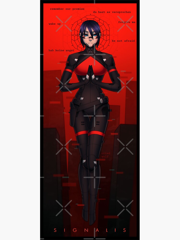 "Signalis" Sticker for Sale by TrendingJokes | Redbubble